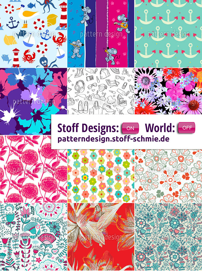 Stoffdesign Helden im Sommer 2015 bei www.Stoff-Schmie.de | Blog-Stoff ...